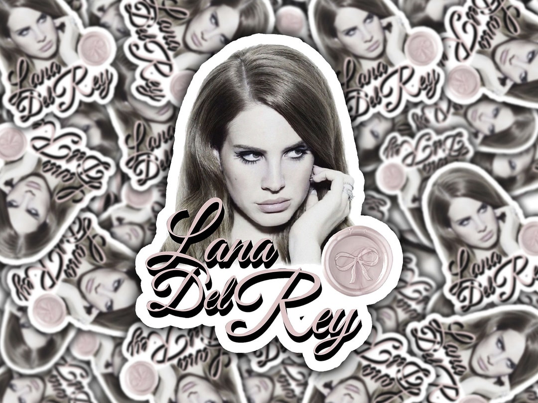 Lana Del Rey Stickers Stranger Things Laptop Stickers Laptop Decal ...