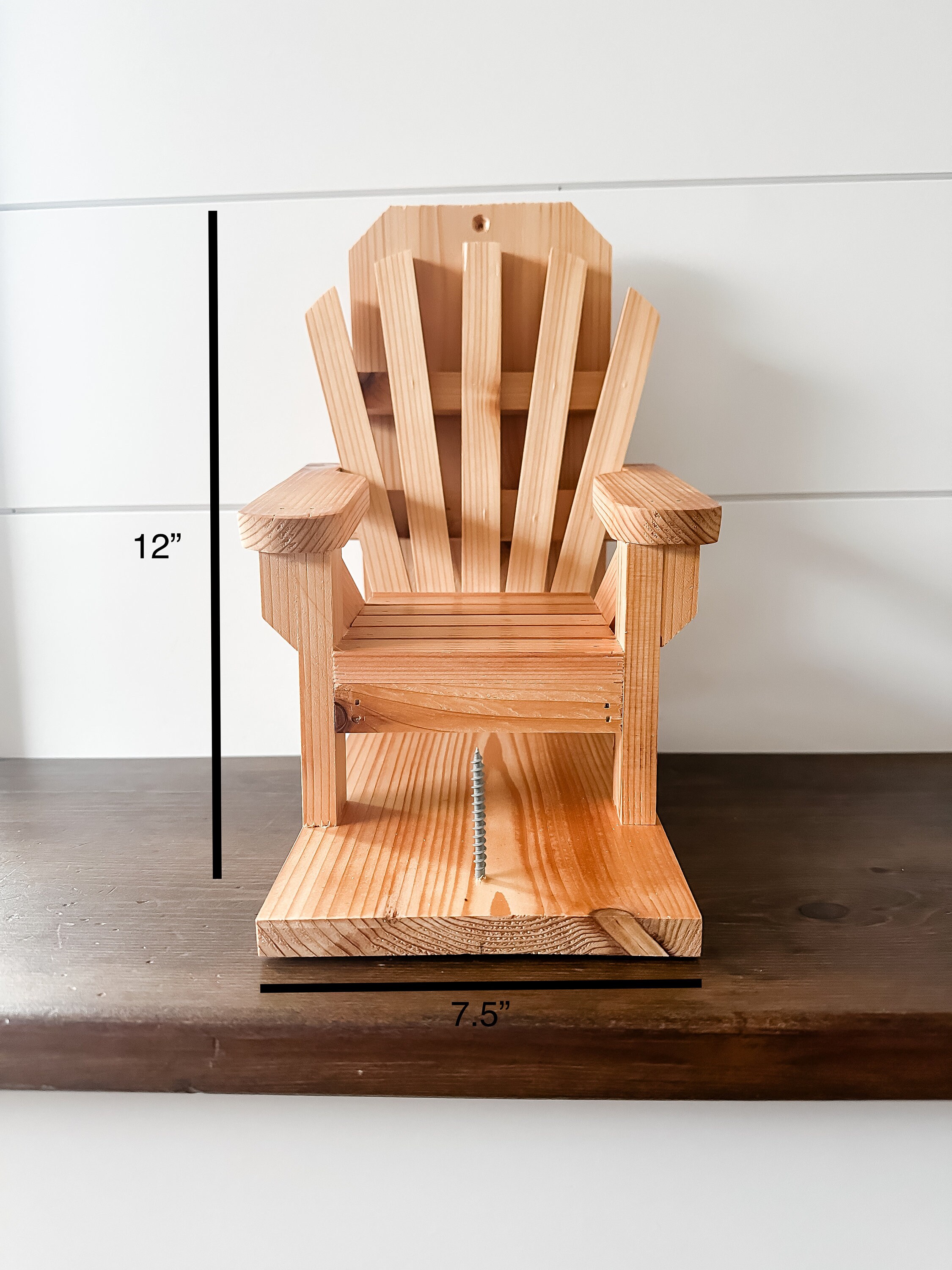 Adirondack Squirrel Chair Feeder - Etsy