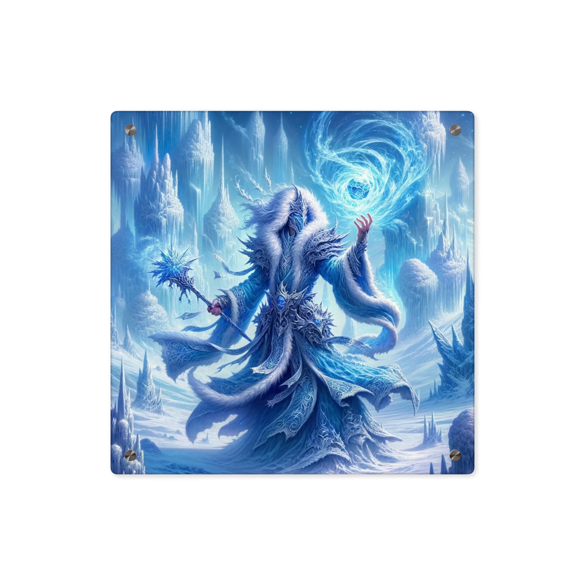 Frost Mage Acrylic Wall Art Panels - Etsy