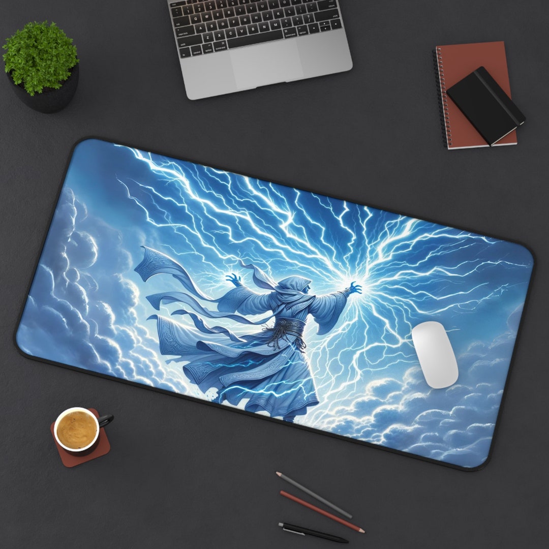 Lightning Mage Desk Mat Large Mouse Pad Desk Mat TCG Magic the ...