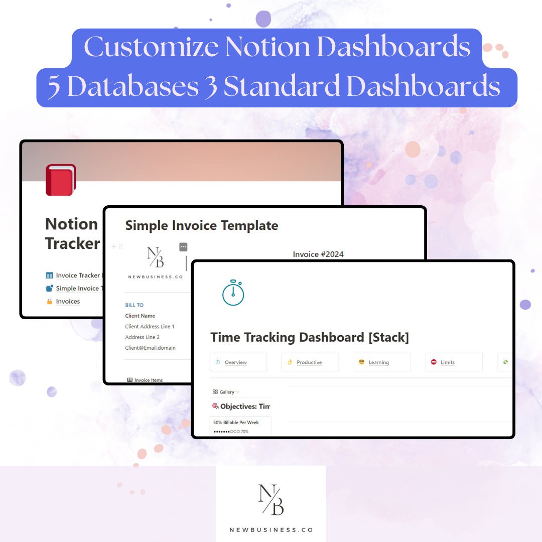 Craft Your Dream Workflow: 5 Custom Notion Databases & 3 Standard ...