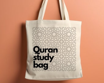 Personalized Muslim Tote Bag, Muslimah Tote Bag, Personalized Hijabi ...