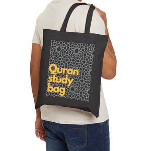 Quran Study Bag, Muslimah Tote Bag, Reusable Tote, Masjid Bag, Muslim ...