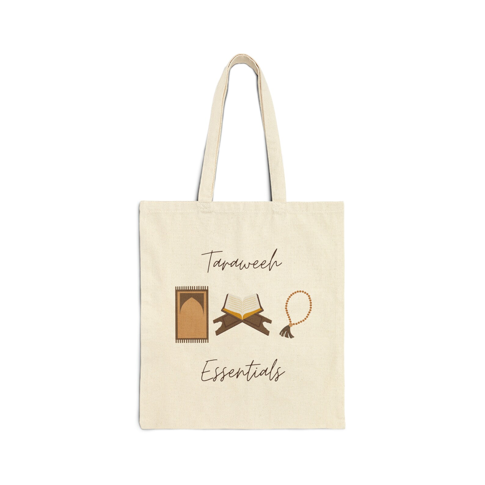 Taraweeh Essentials Tote, Ramadan Tote Bag, Ramadan Gifts, Reusable ...
