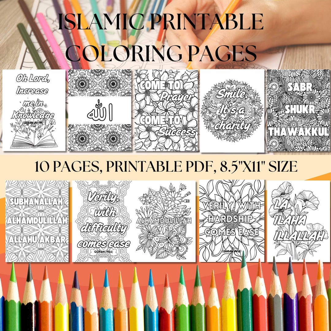 Islamic Coloring Pages,ramadan Kids Activities,ramadan Kids Coloring ...