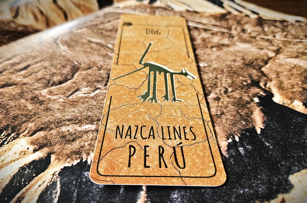 DOG - Peruvian Nazca Lines Bookmarks for Book Lovers, Mysteries From ...