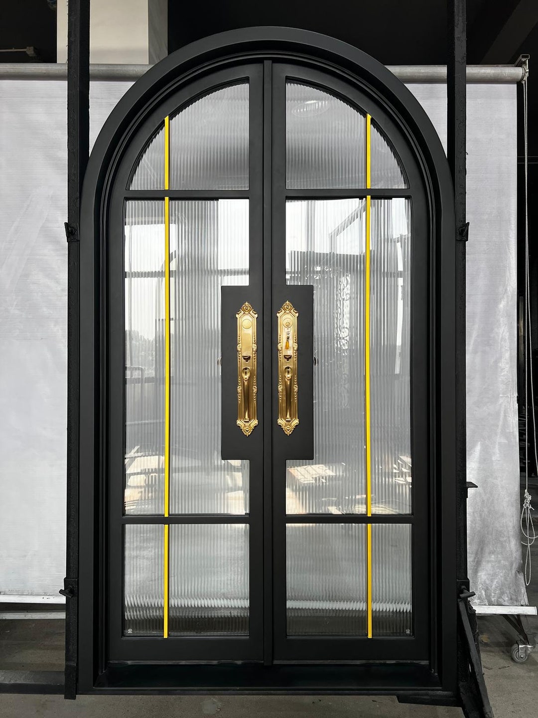 Double Iron Door 50”w X 88”h - Etsy