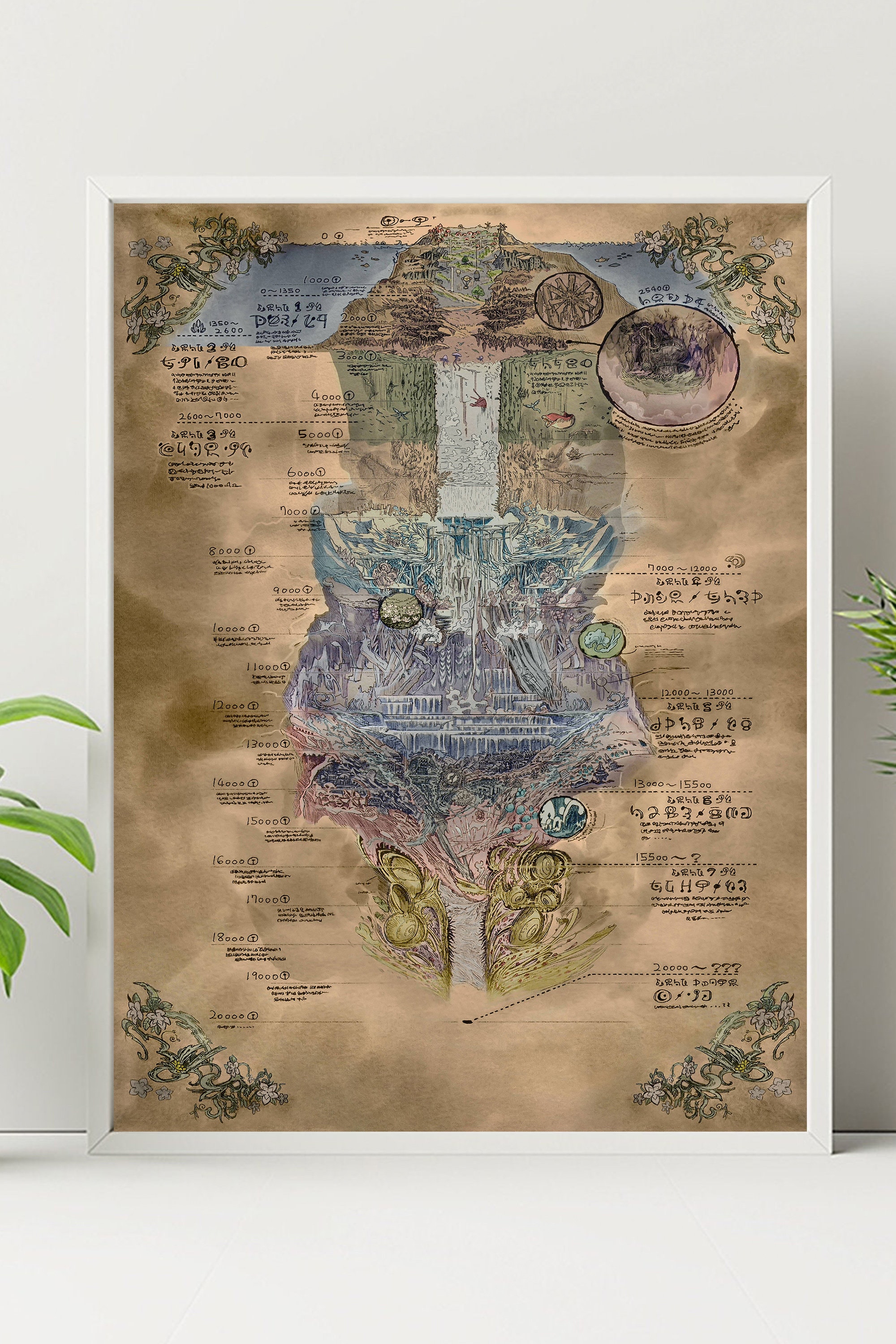 PNG Made in Abyss Made in Abyss Map, Map of Middle Earth, Made in Abyss ...