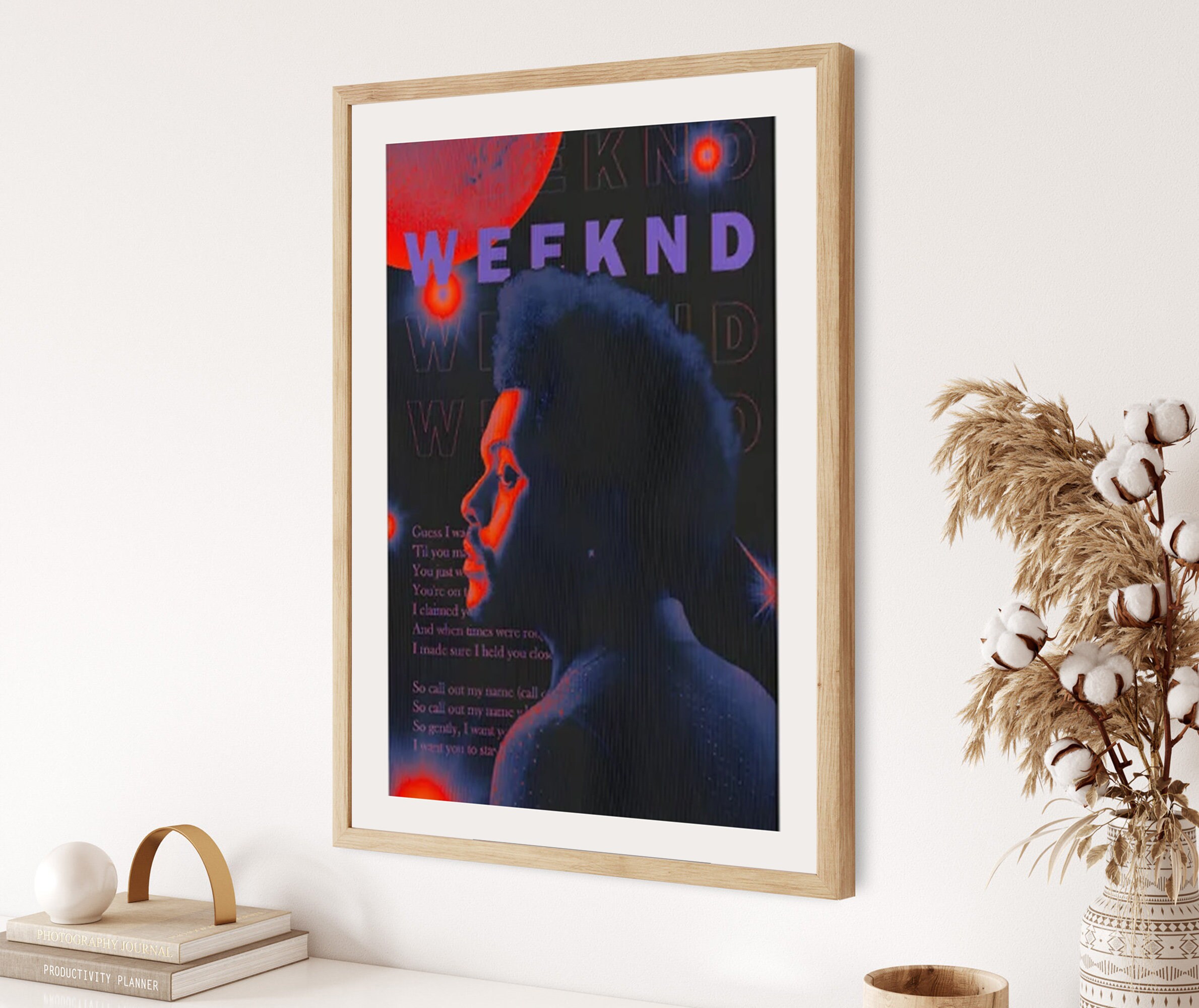 The Weeknd Poster Set of 3, the Weekend Cover Art, Starboy, Trilogy ...