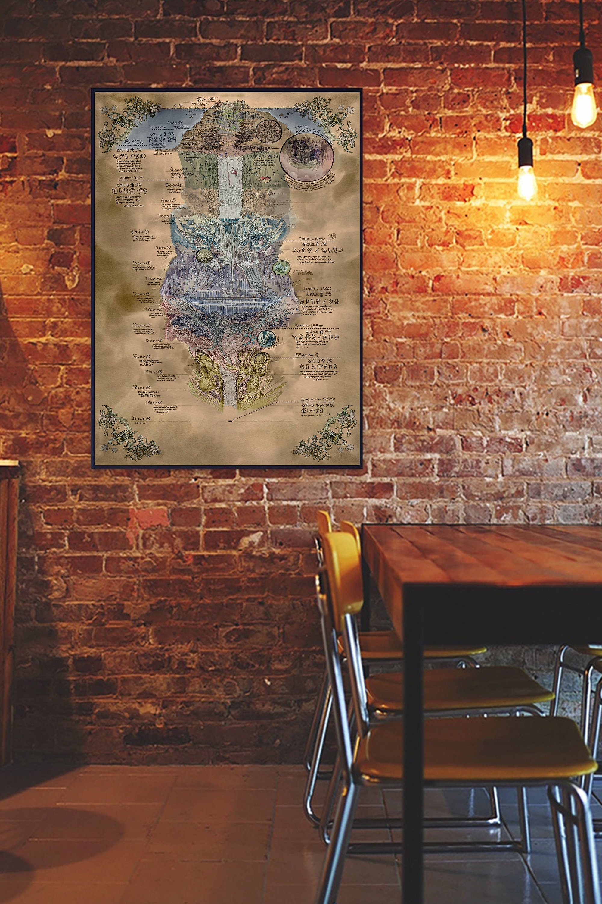 PNG Made in Abyss Made in Abyss Map, Map of Middle Earth, Made in Abyss ...