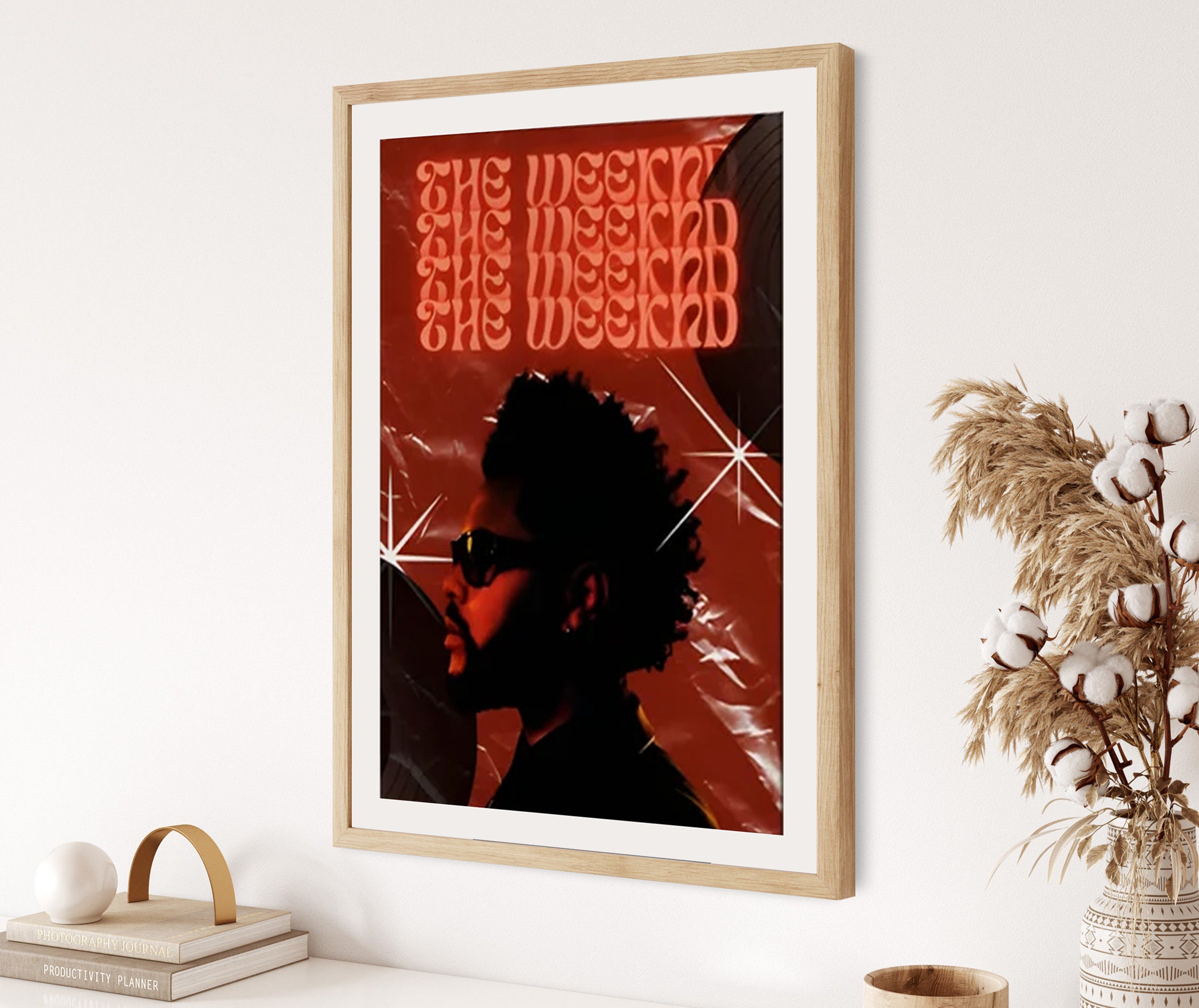 The Weeknd Poster Set of 3, the Weekend Cover Art, Starboy, Trilogy ...