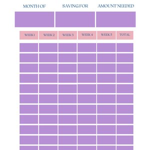 2024 Monthly Budget Planner Instant Download Printable - Etsy