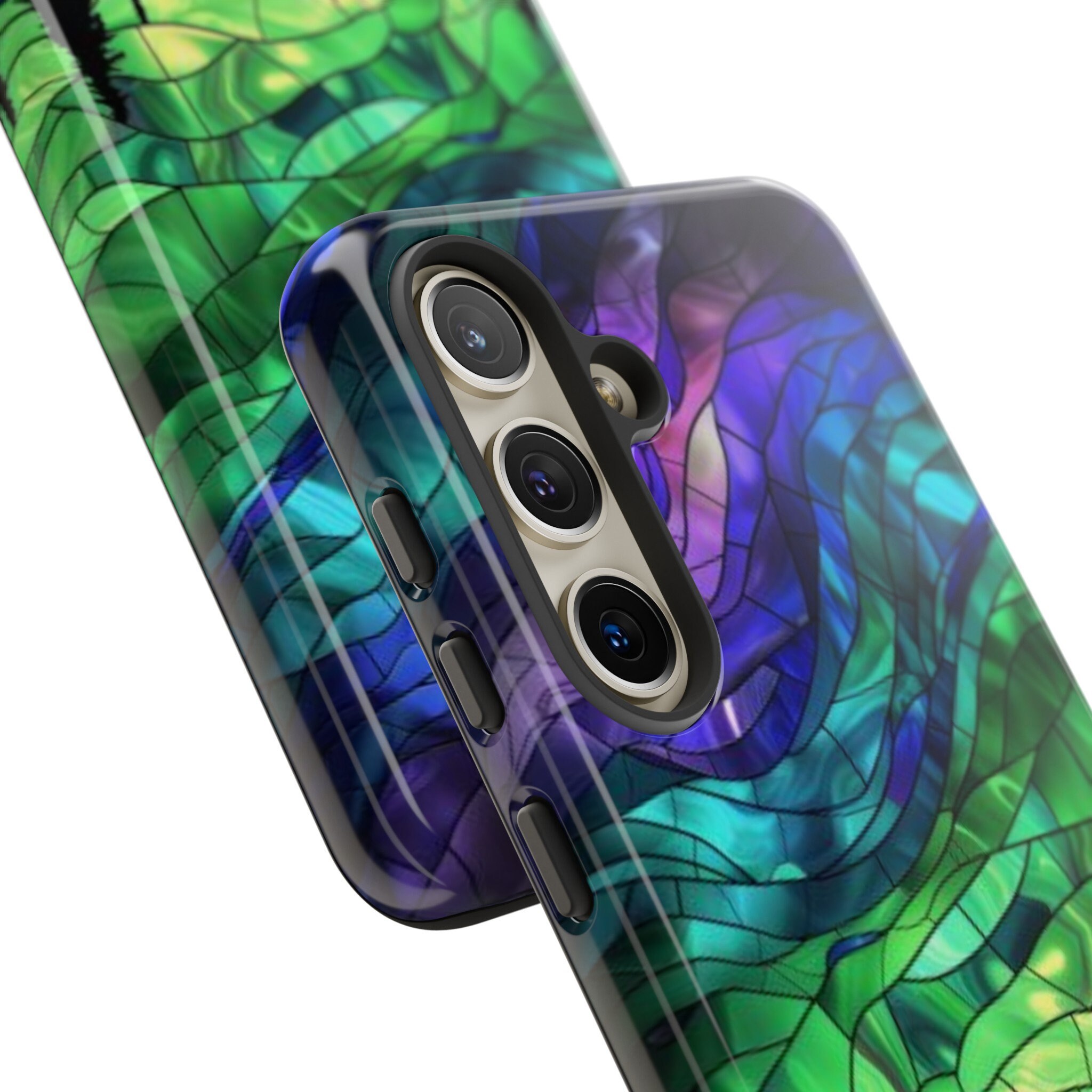Northern Lights Stained Glass Phone Case L Iphone, Samsung, Pixel - Etsy