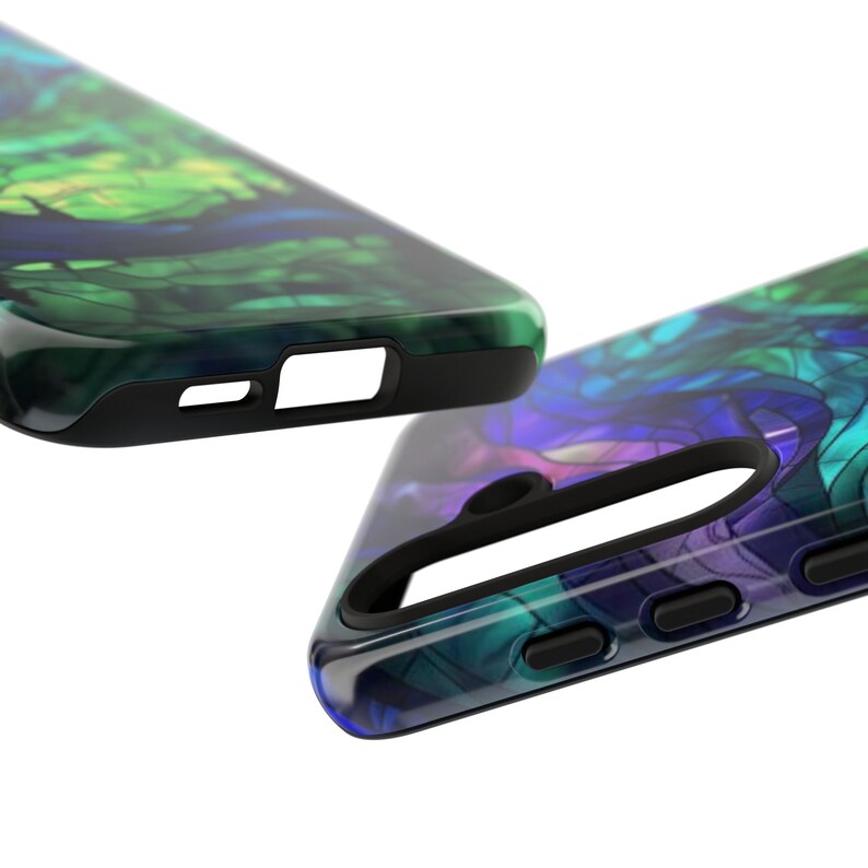 Northern Lights Stained Glass Phone Case L Iphone, Samsung, Pixel - Etsy