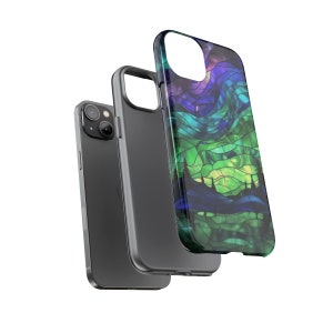 Northern Lights Stained Glass Phone Case L Iphone, Samsung, Pixel - Etsy