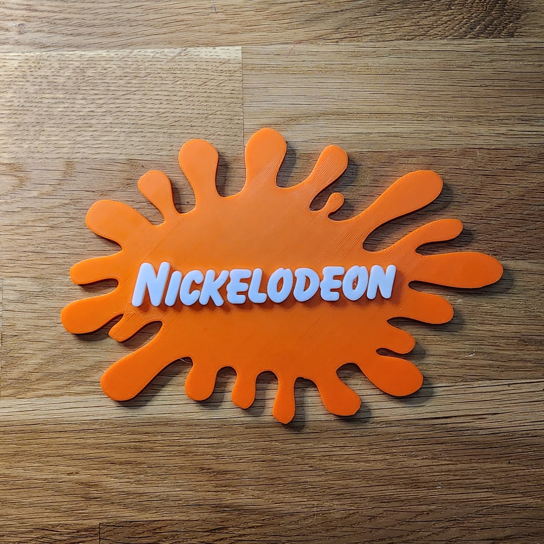 Nickelodeon 3D Printed Logo Sign Wall Art - Etsy