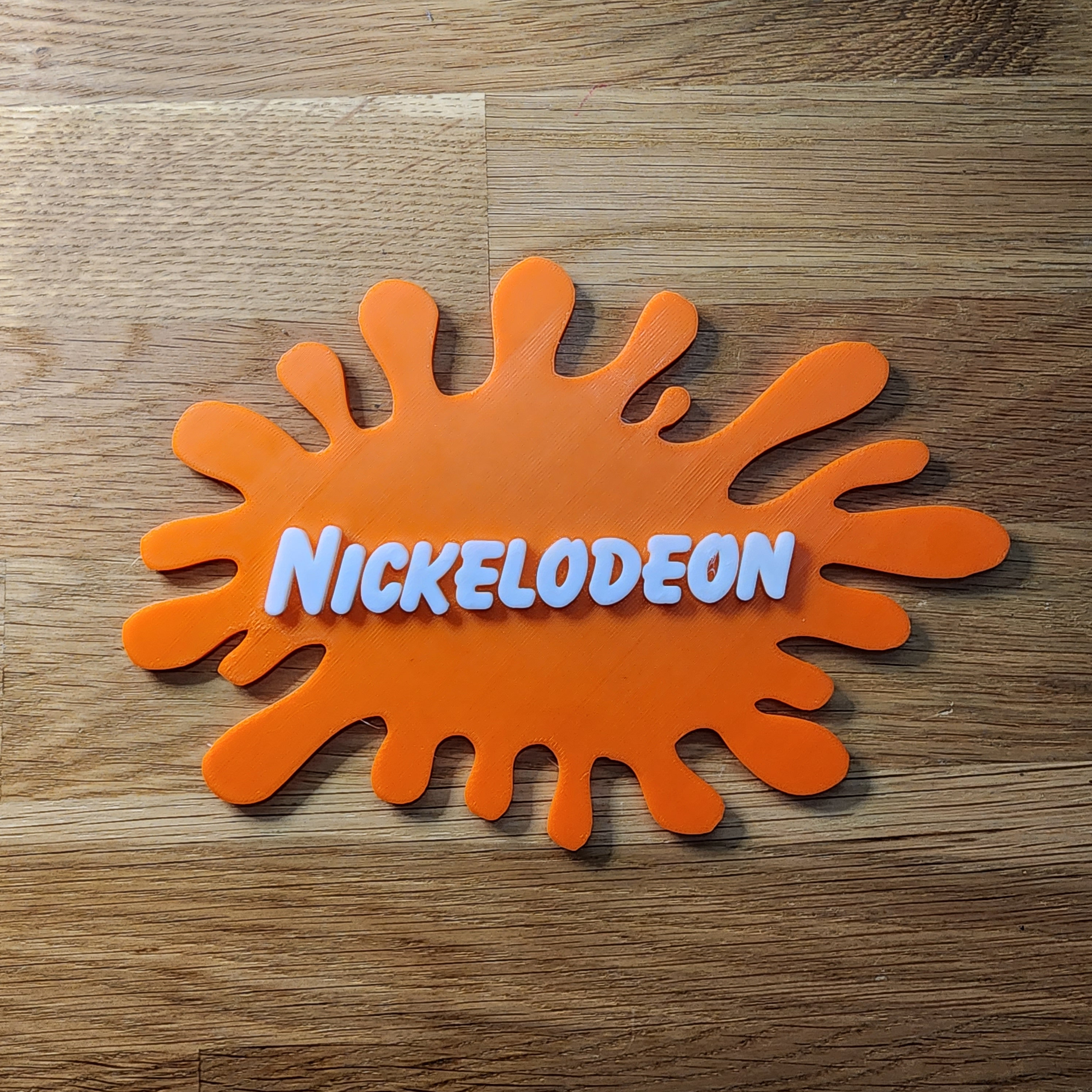 Nickelodeon 3D Printed Logo Sign Wall Art - Etsy