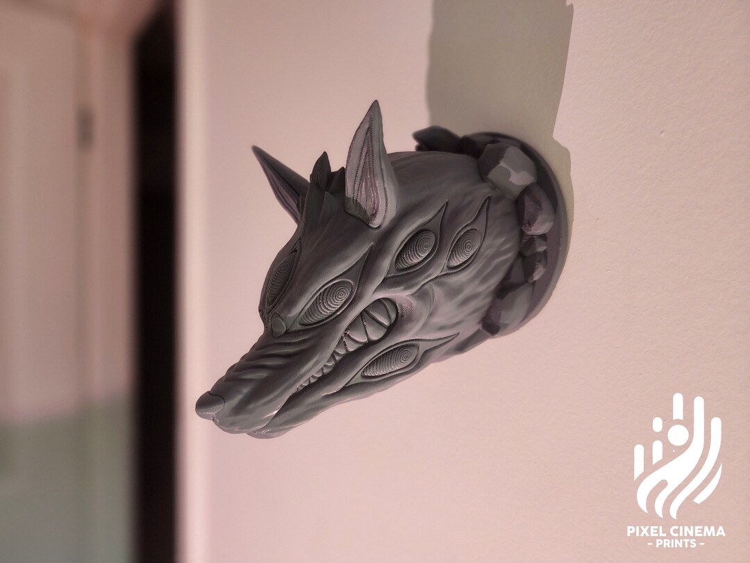 Chainsaw Man Fox Devil Kon Statue Wall or Desk Art - Etsy Australia