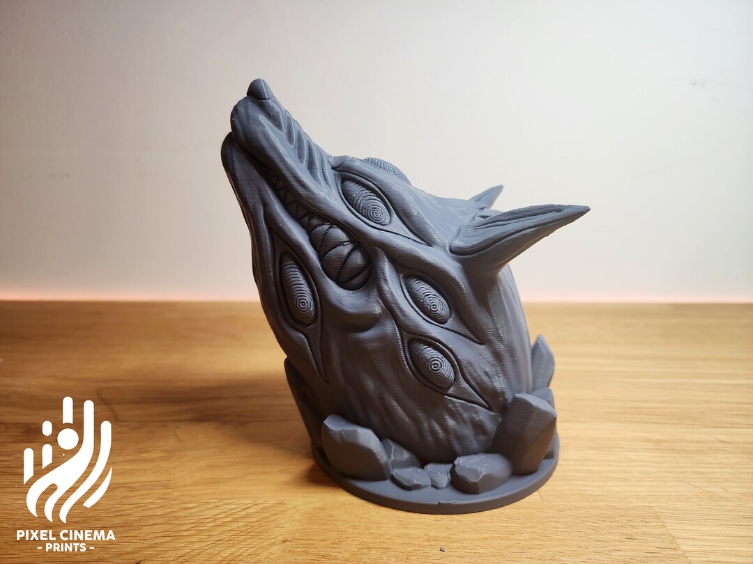 Chainsaw Man Fox Devil Kon Statue Wall or Desk Art - Etsy