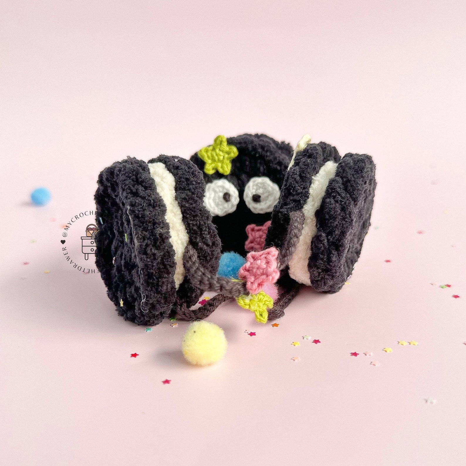 READY TO SHIP Oreo Soot Sprite Crochet & Amigurumi Toy Cute and Unique ...