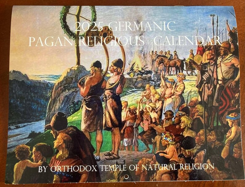 2025 Germanic Pagan Religious Calendar - Etsy