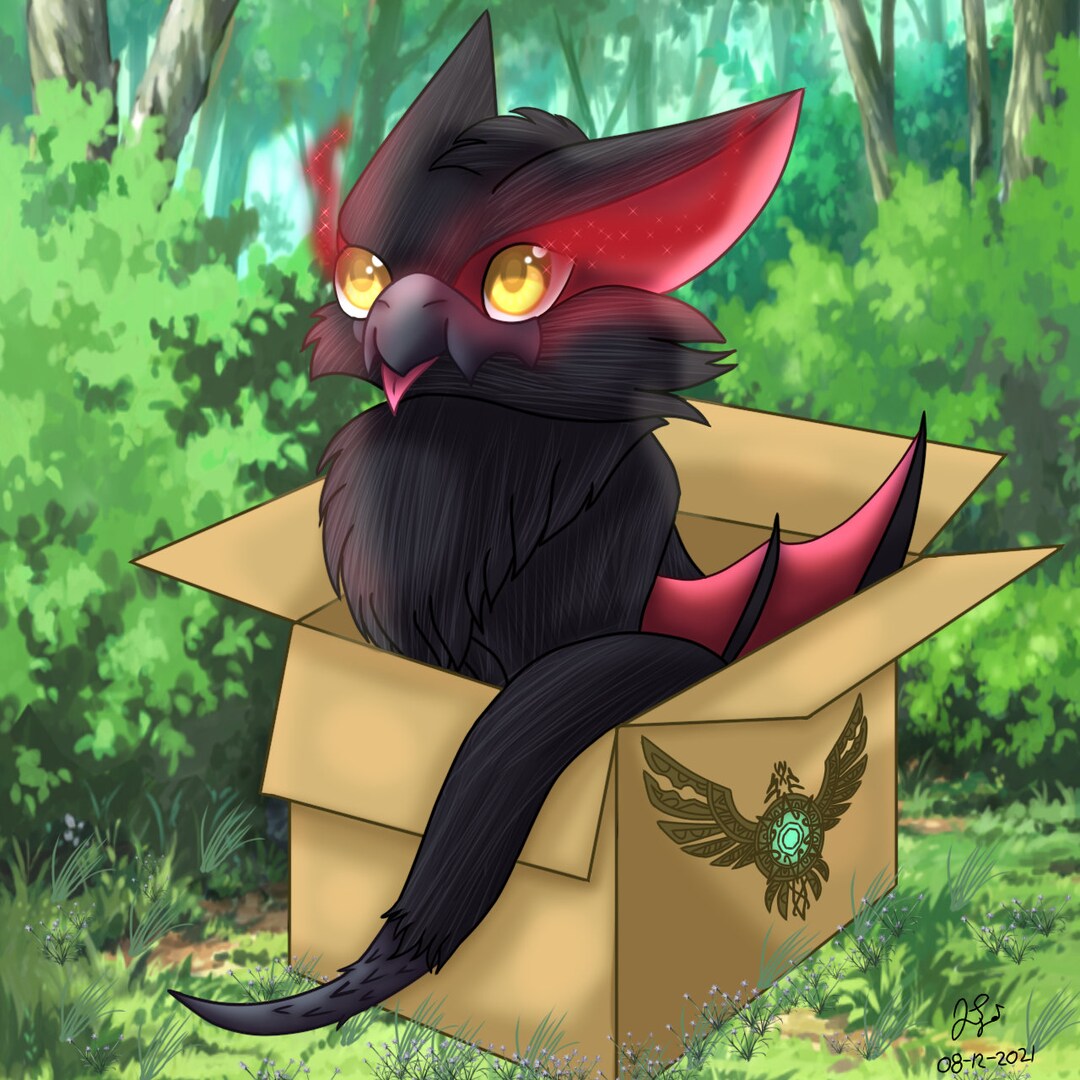 Chibi Nargacuga in a Box - Etsy