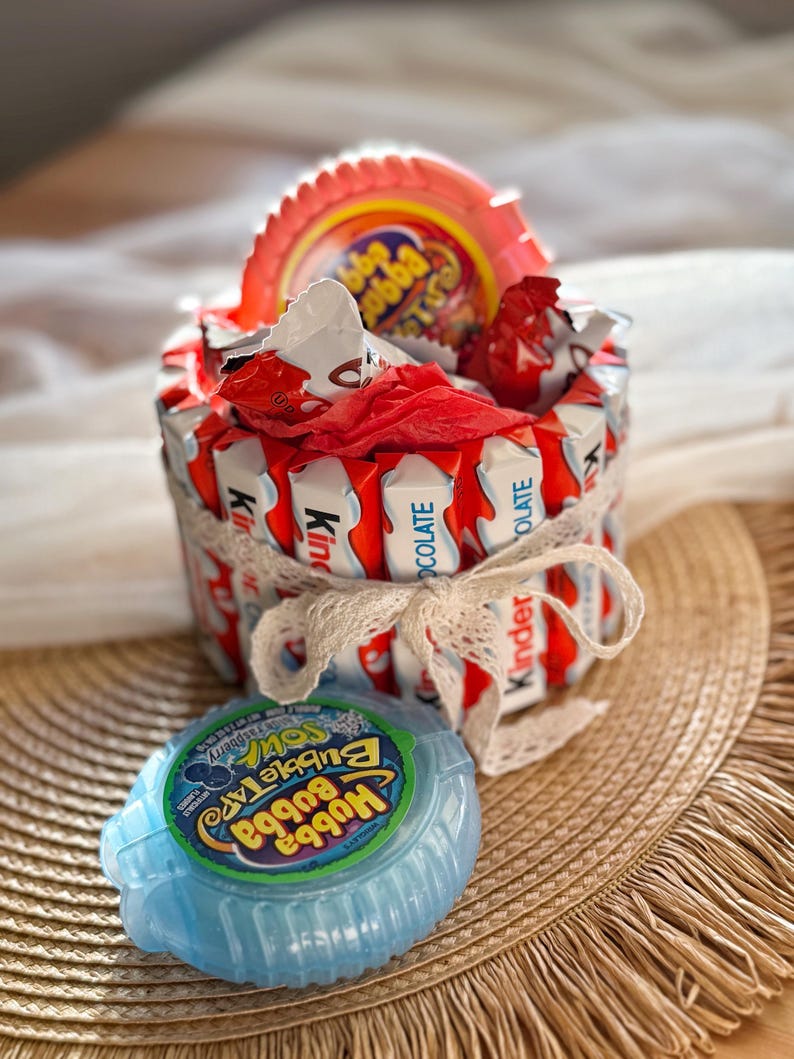 Kinder Chocolate Gift Box, Sweet Box, Kids Birthday Gift, Valentine's ...