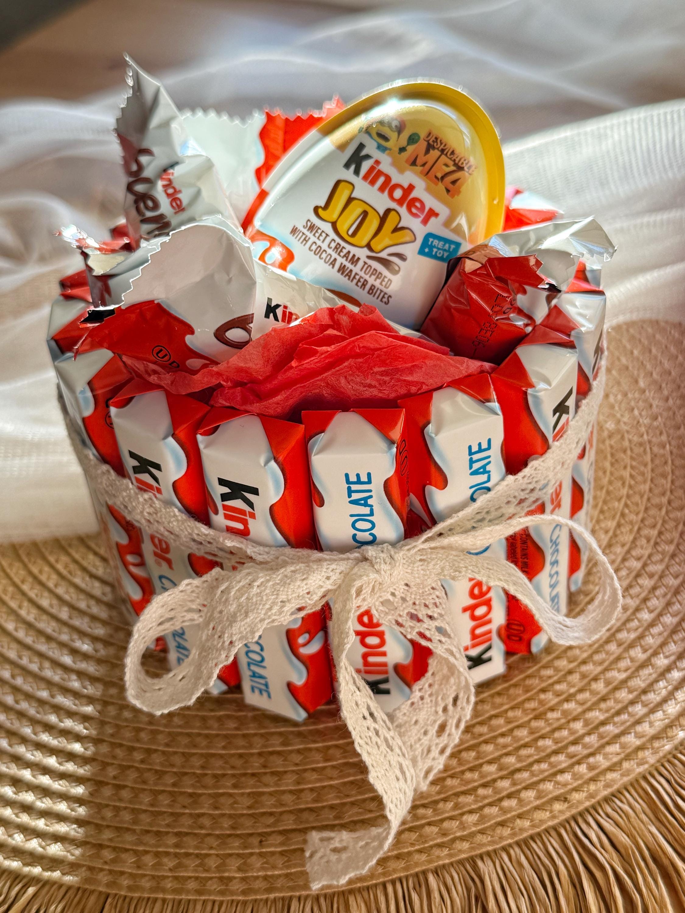 Kinder Chocolate Gift Box, Kinder Chocolate Heart, Sweet Gift Box ...