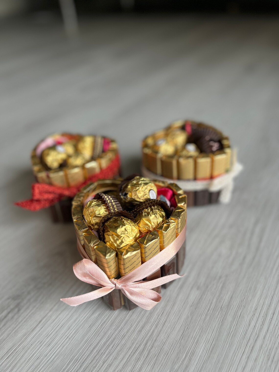 Merci & Ferrero Rocher Sweet Gift Box, Chocolate Gift Box, Birthday ...