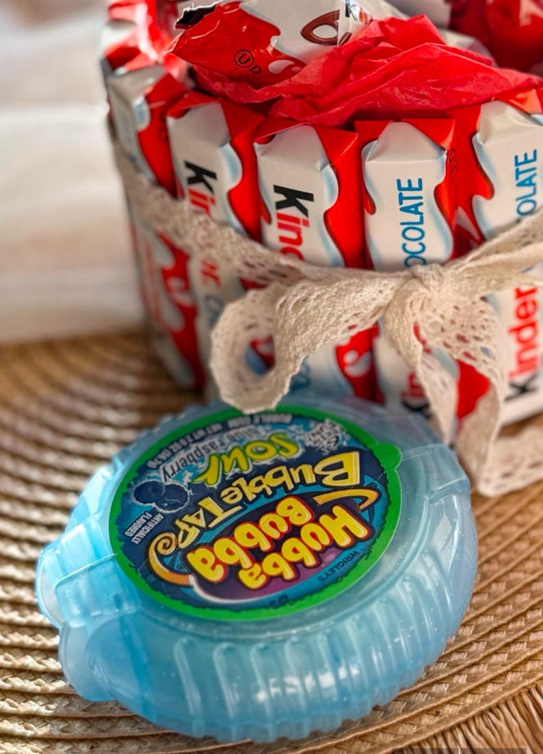 Kinder Chocolate Gift Box, Sweet Box, Kids Birthday Gift, Valentine's ...