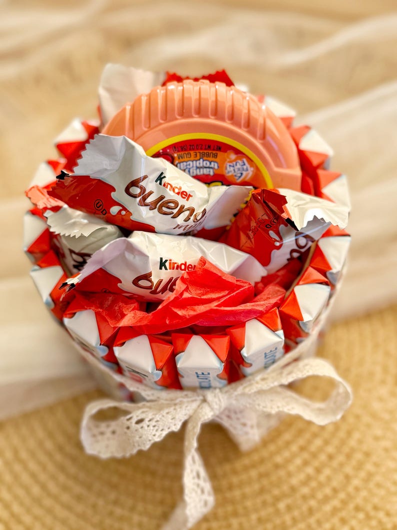Kinder Chocolate Gift Box, Sweet Box, Kids Birthday Gift, Valentine's ...