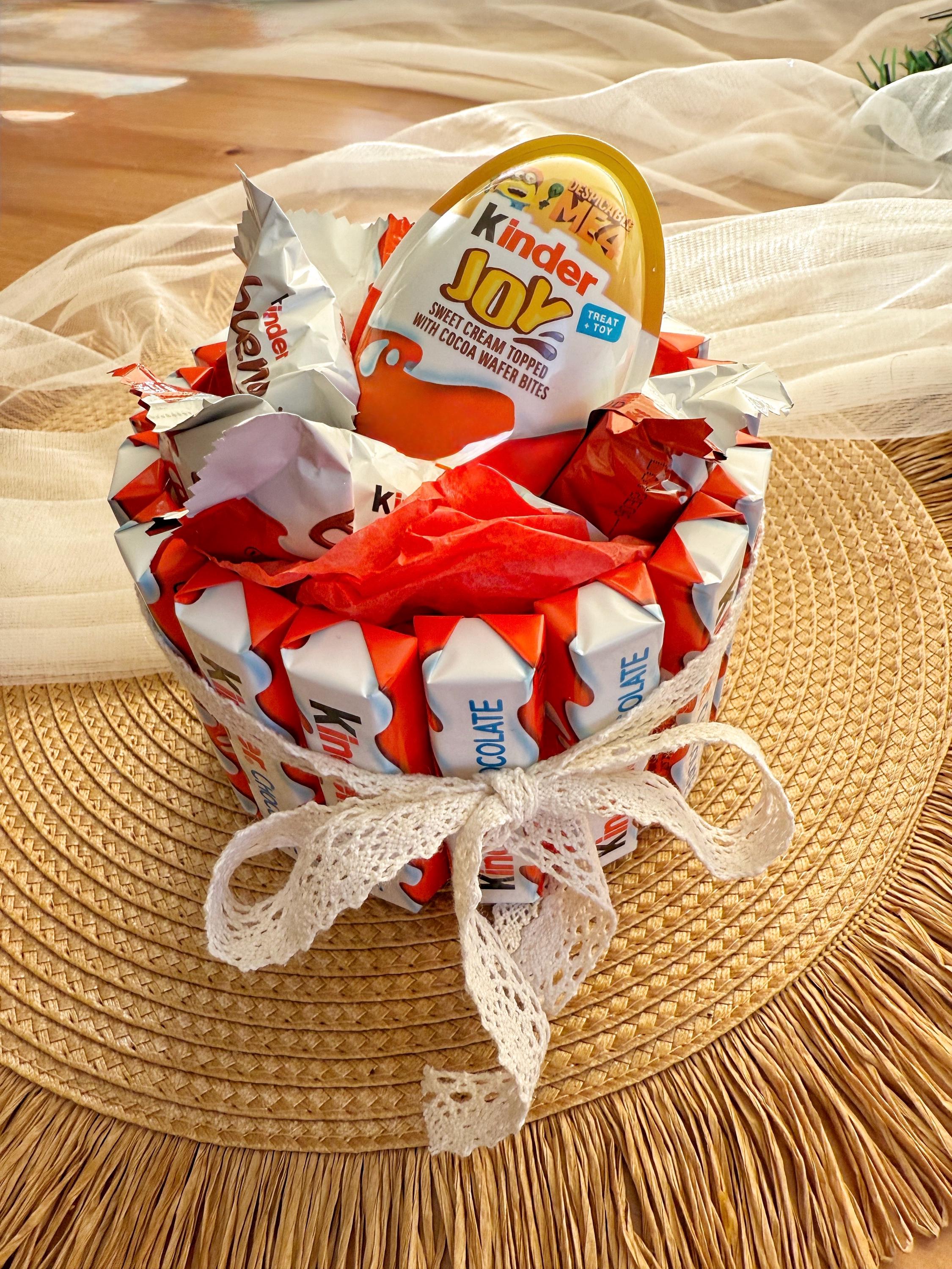 Kinder Chocolate Gift Box, Kinder Chocolate Heart, Sweet Gift Box ...