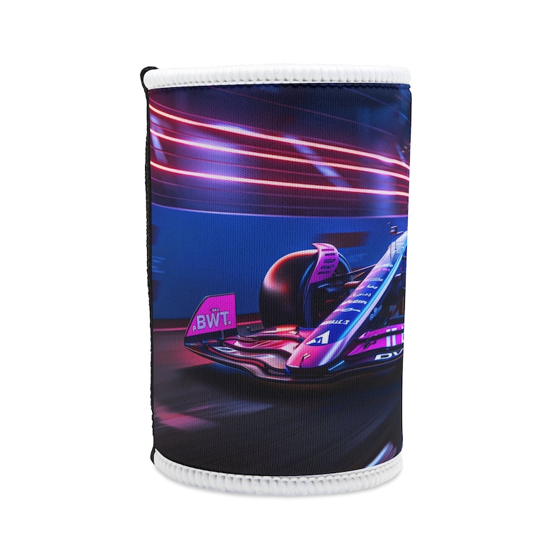 Alpine F1 Team-inspired Stubby Holder, Beer Holder, Can Holder, Beer ...