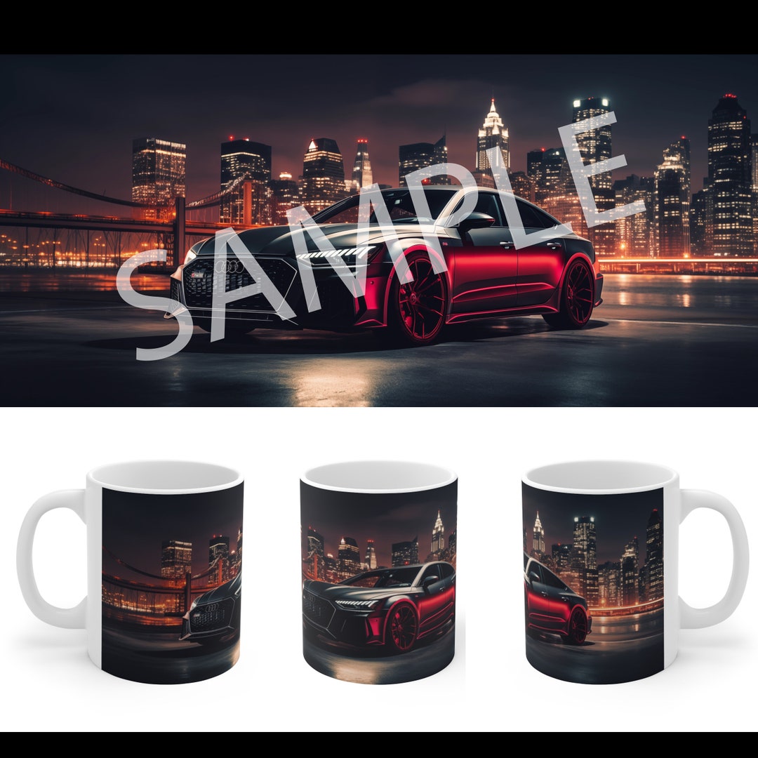 Audi RS7 Car Mug, Car Gift Mugs, Car Lover Mug, Gifts for Guys, Car Guy ...