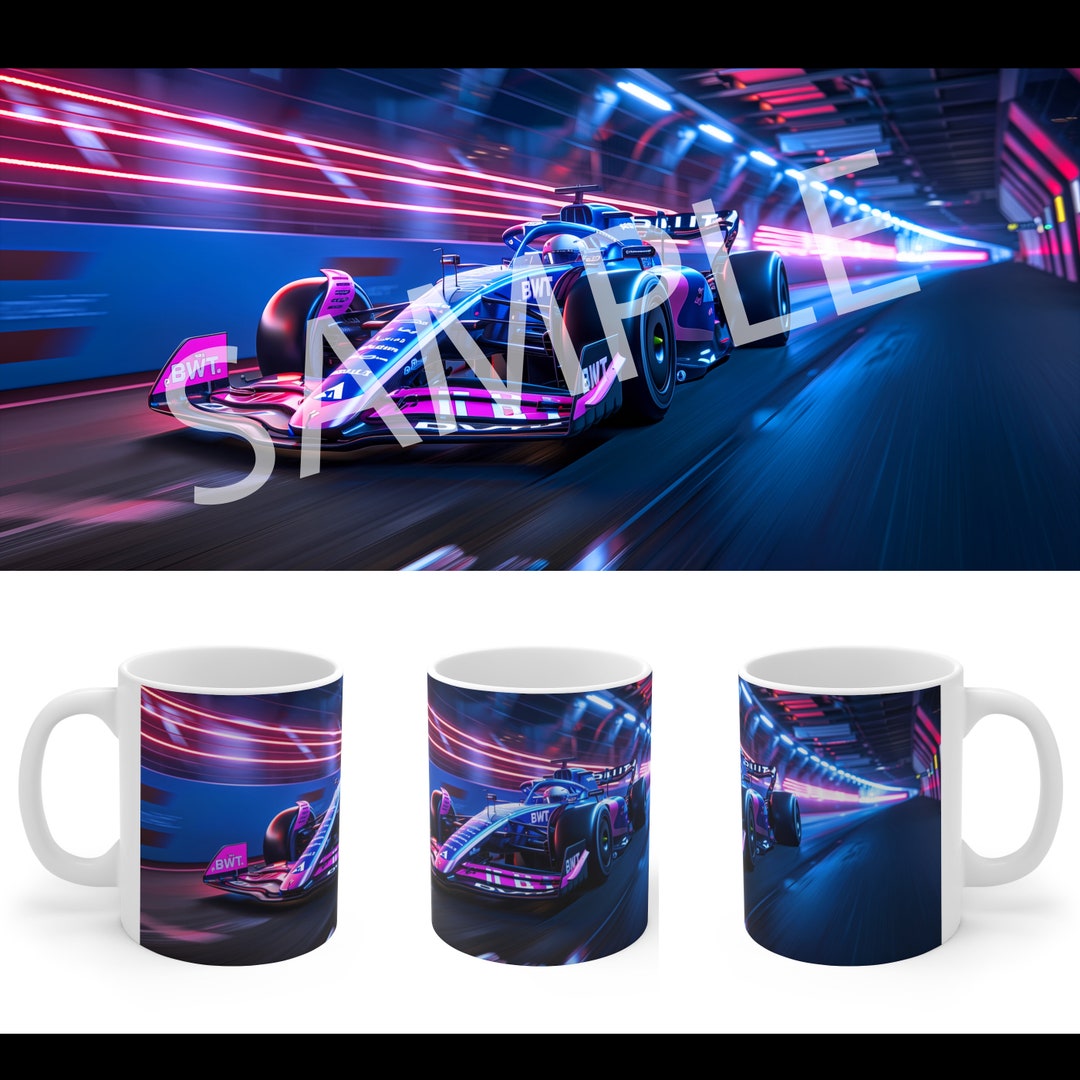 Alpine F1 Team-inspired Mug, Car Gift Mugs, Car Lover Mug, Gifts for ...