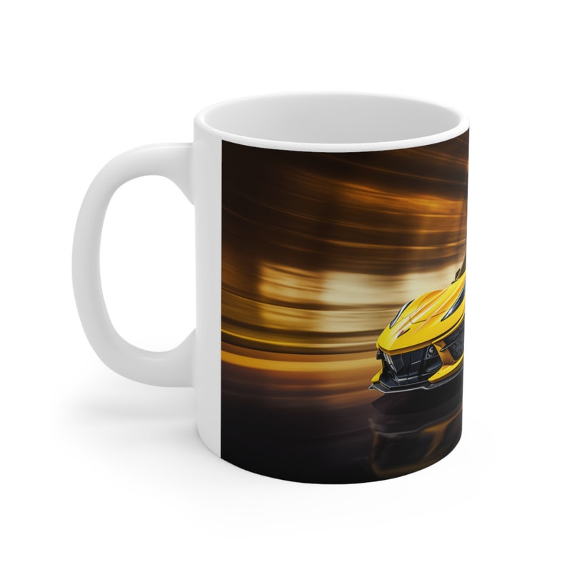 Corvette C8 Supercar Mug, Car Gift Mugs, Car Lover Mug, Gifts for Guys ...