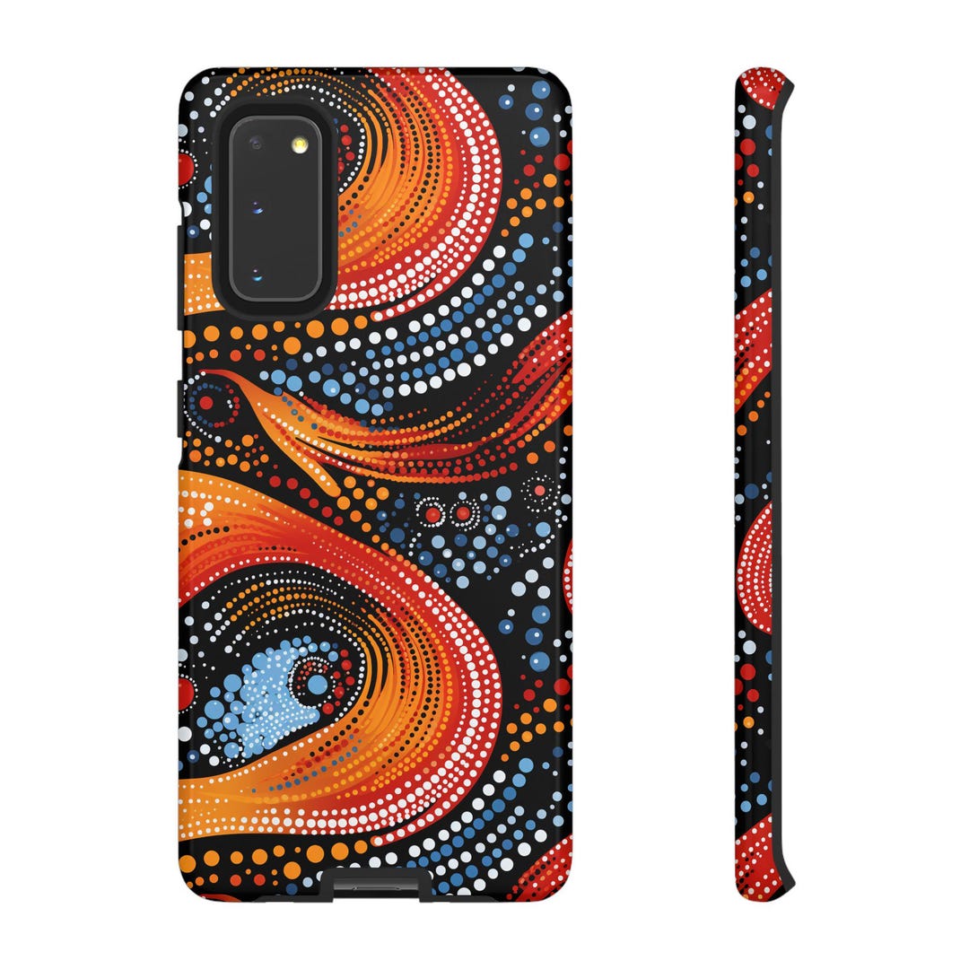 Premium Aboriginal Art Android Cases, Durable, Impact-resistant, Dual ...