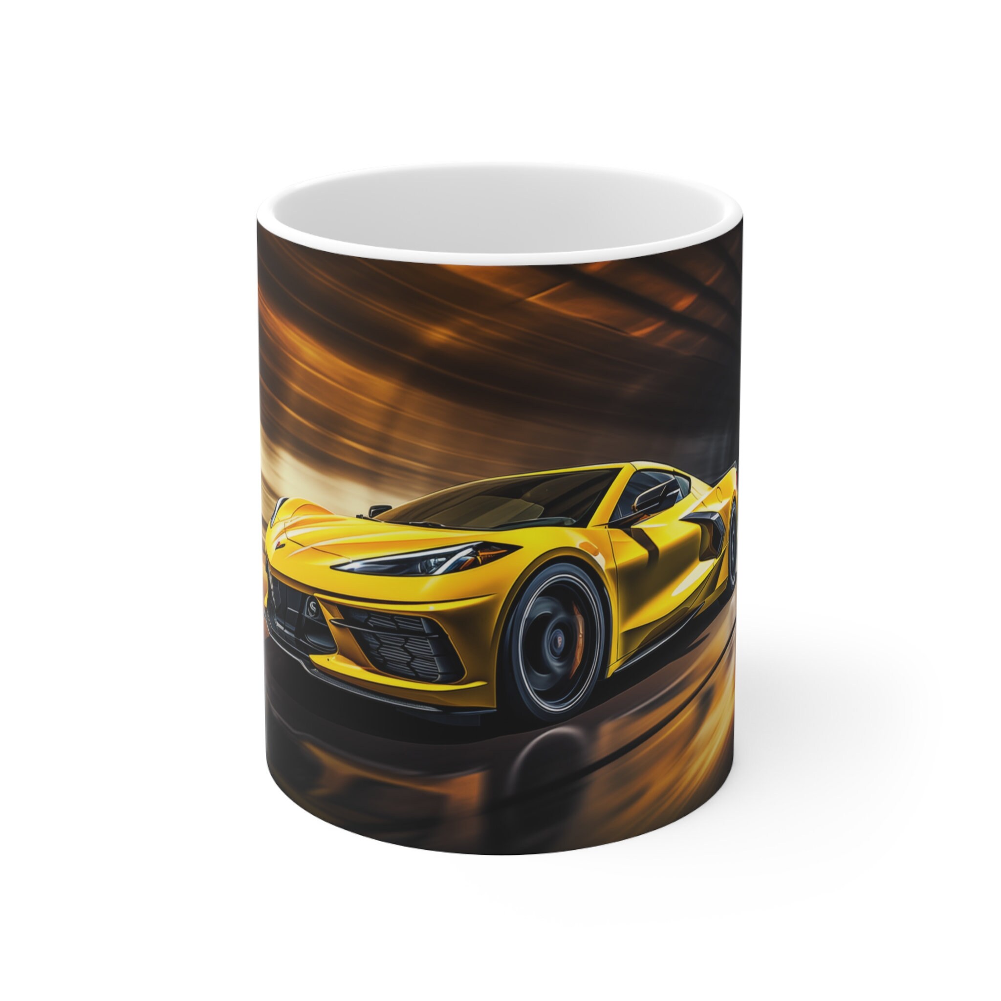 Corvette C8 Supercar Mug, Car Gift Mugs, Car Lover Mug, Gifts for Guys ...