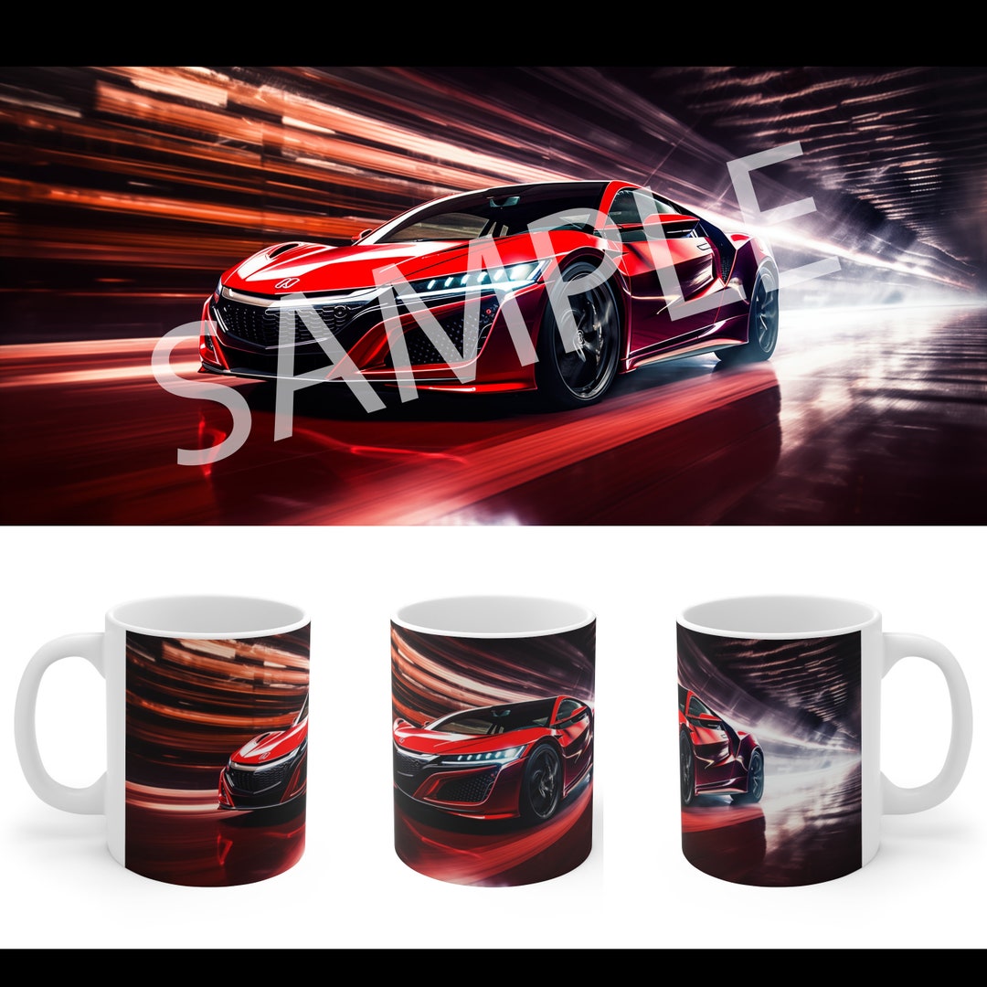 Honda NSX Supercar Mug, Car Gift Mugs, Car Lover Mug, Gifts for Guys ...