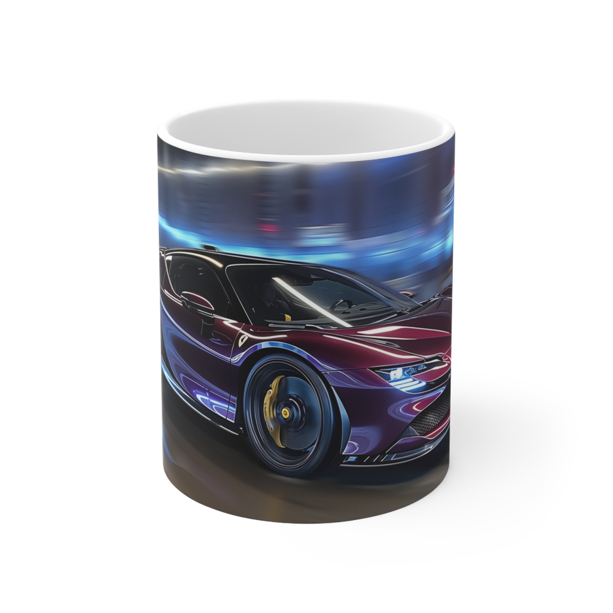 Ferrari SF90 Viola Hong Kong Supercar Mug, Car Gift Mugs, Car Lover Mug ...