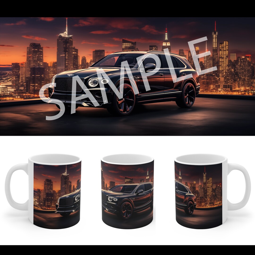 Bentley Bentayga Car Mug, Car Gift Mugs, Car Lover Mug, Gifts for Guys ...