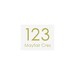White Custom Sign Small Decal - Etsy