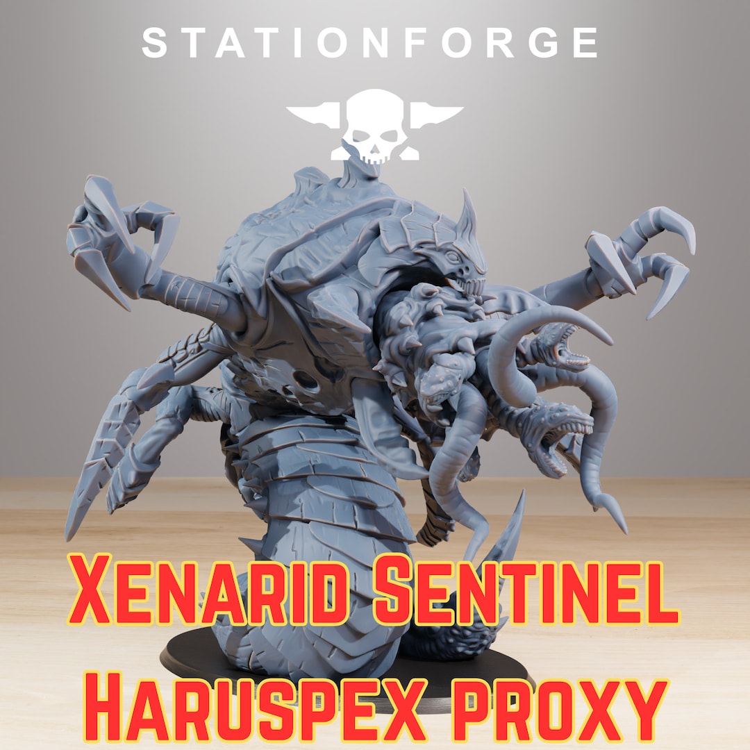 Tyrant Nids STL Bundle Tabletop Miniatures Grimdark Future 3D Print ...