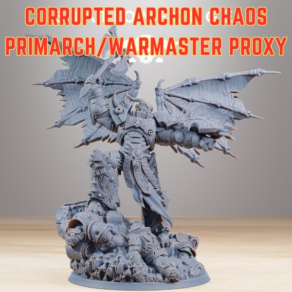 Chaos Space Marine 3d Print - Etsy