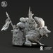 Ratmen Captain on Giant Beast Stl File Pack DND Stl Files D and D Minis ...