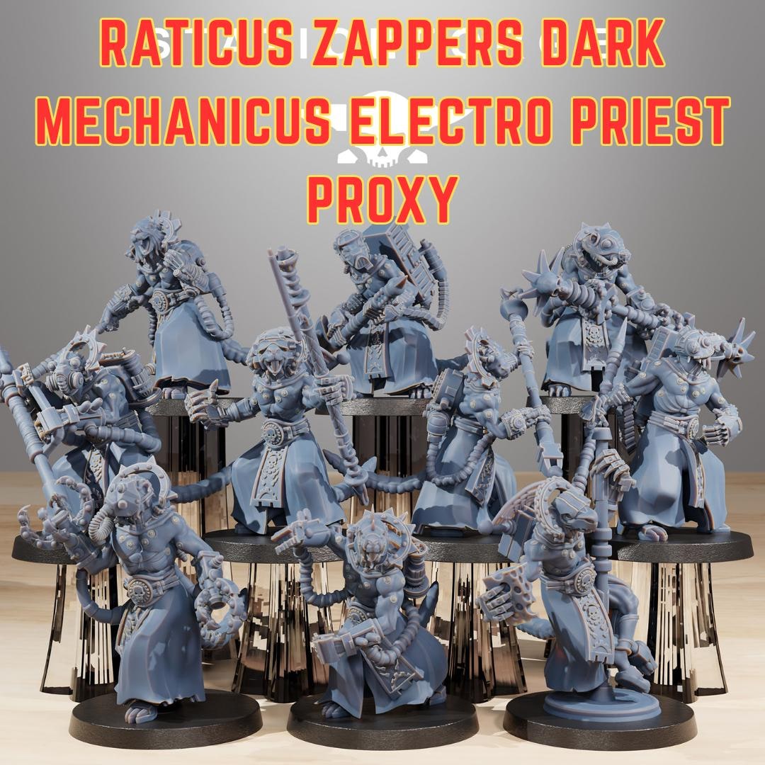 STL Bundle Tabletop Miniatures Grimdark Future 3D Print File Stls ...
