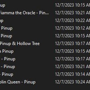 Pin up Miniatures Artisan Guild STL Pack Dnd Miniatures Fantasy Pinup ...