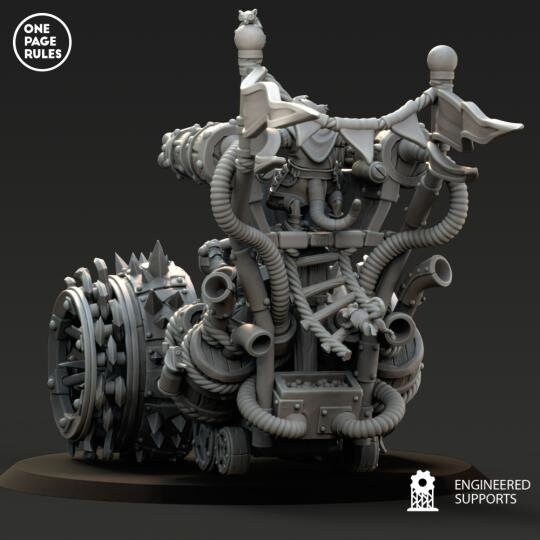 Ratmen Great Death Roller Stl File Pack DND Stl Files D and D Minis Opr ...