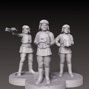 STL Bundle Tabletop Miniatures SW Legion 3D Print File Stls Imperial ...