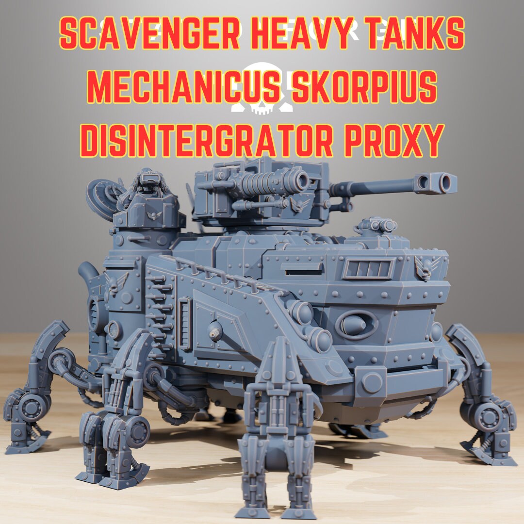 STL Bundle Tabletop Miniatures Grimdark Future 3D Print File Stls ...